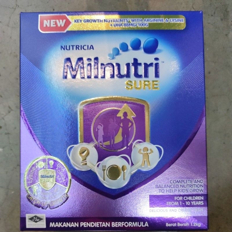 NUTRICIA MILNUTRI SURE 1.2KG EXPIRY 2024 JANUARY | Shopee Malaysia