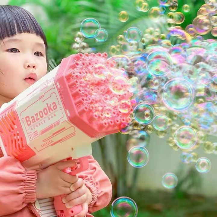 [Youth Has You Shop]-hole light bazooka bubble machine Children's fully ...