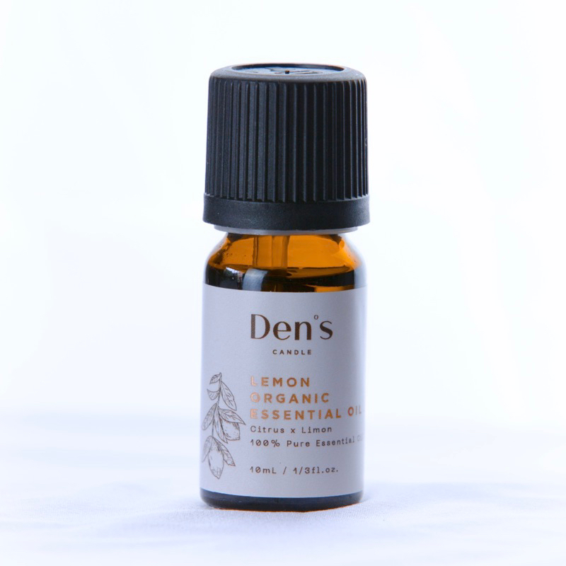 Dens Candle Organic Lemon Essential Oil (10mL) | Shopee Malaysia