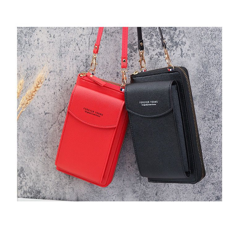 Convenient handphone wallet with sling straps 便捷可装手机钱包可斜挎 | Shopee Malaysia