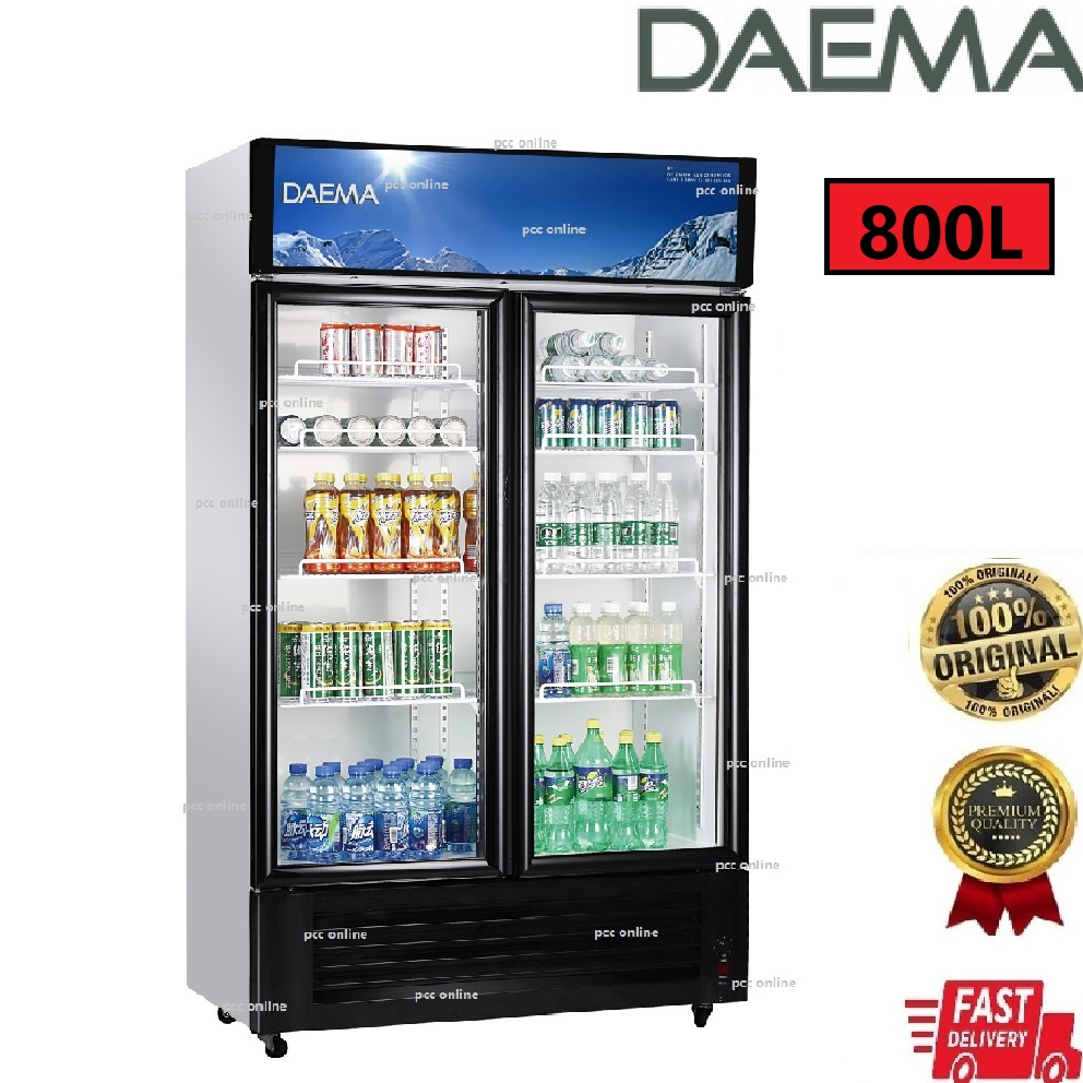 DAEMA DFZ-800SCWK Showcase Display Chiller/ Bottle Cooler Peti Sejuk ...