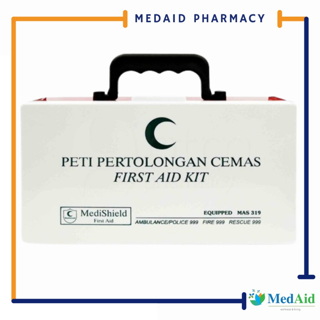 Medishield First Aid Box Mas 319 (Equipped) | Shopee Malaysia