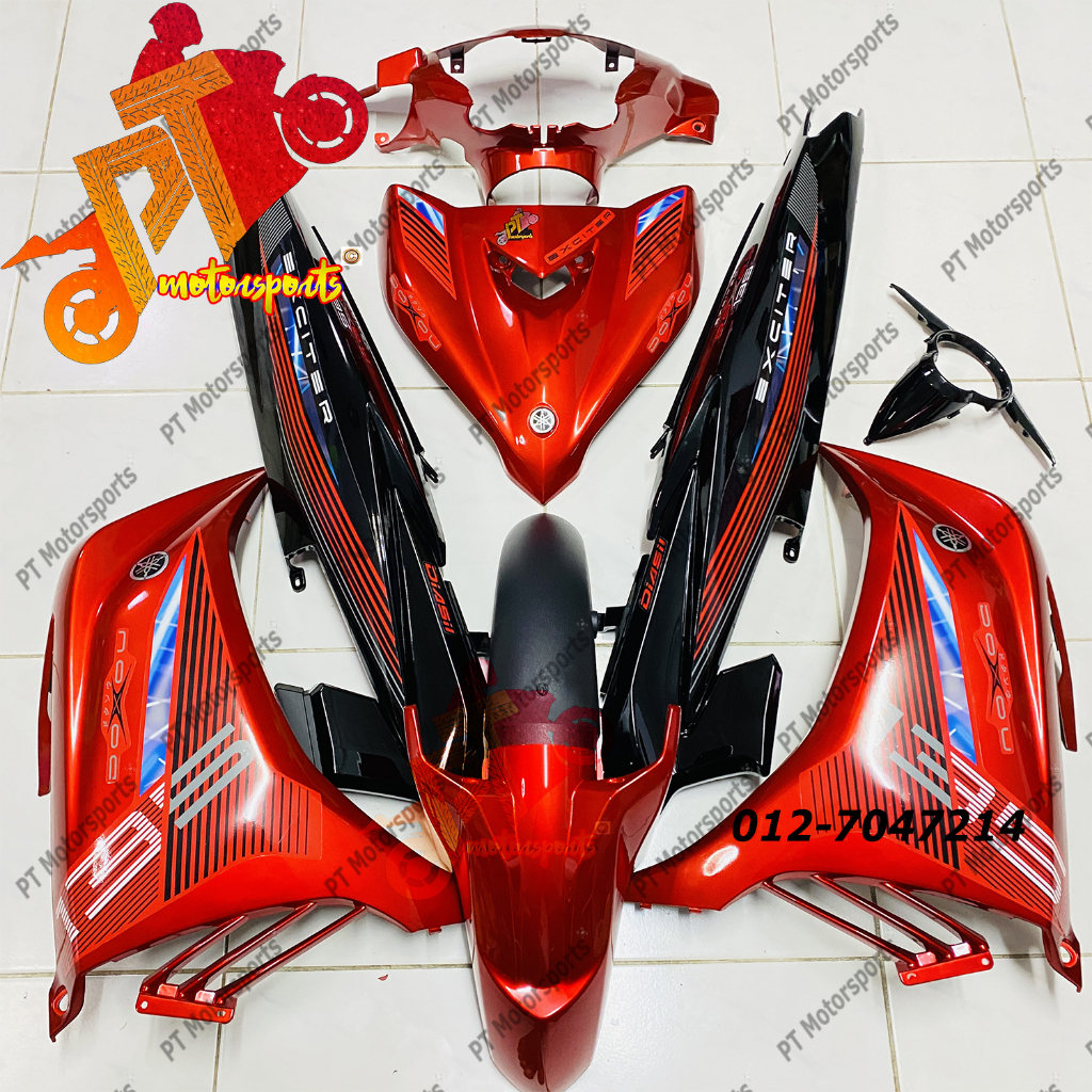 Yamaha Lc 135 Cover Black Black Kilat RM7 Doxou 2019 RED V2 V3 V4 V5 V6 V7 OEM | Shopee Malaysia