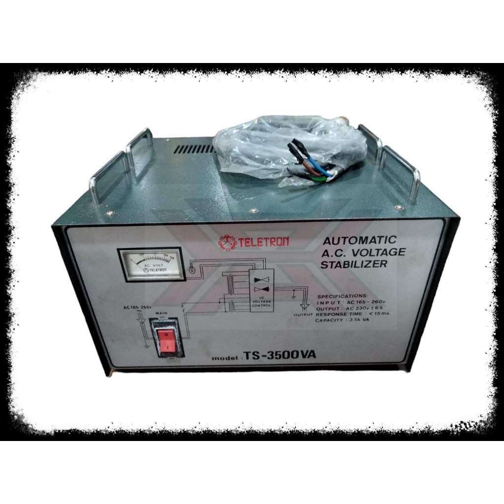 TELETRON AUTOMATIC AC VOLTAGE STABILIZER (TS-3500VA) | Shopee Malaysia