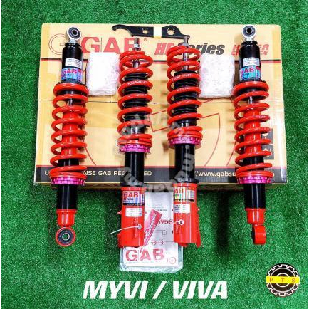 Perodua Myvi 2005'-2017' GAB Adjustable Absorber PTSTYRE GAB HE SERIES ...