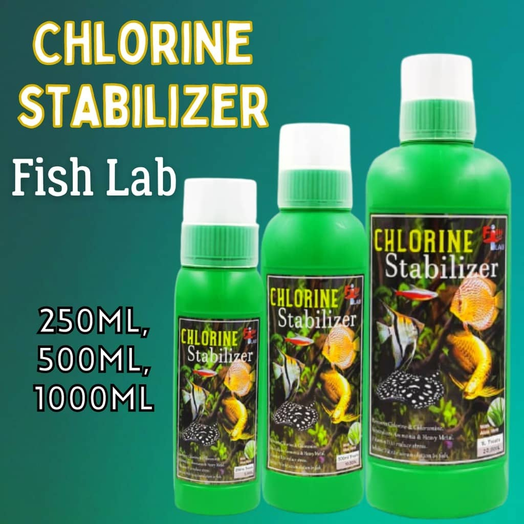 Fish Lab Anti Chlorine Stabilizer for Aquarium (250 ML / 500 ML ...