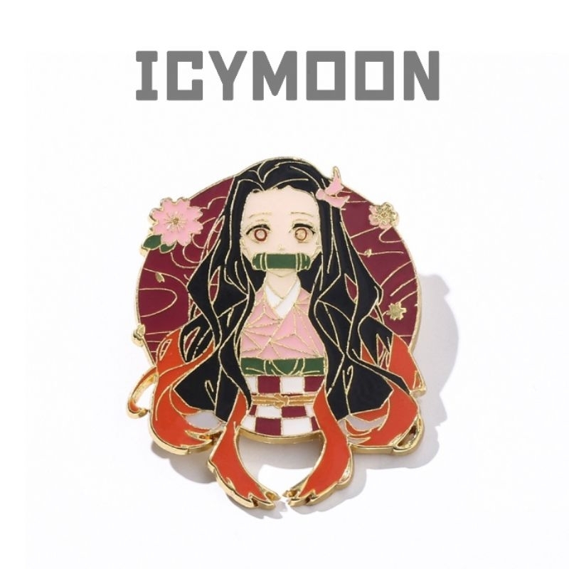 Enamel Pins : Kimetsu No Yaiba Demon Slayer Hashira Giyuu Innosuke ...