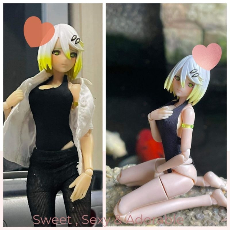 Female action figure clothes 1/12 / Swimsuit 1/12 /Figma / Tb league /phichen / snails studio ...