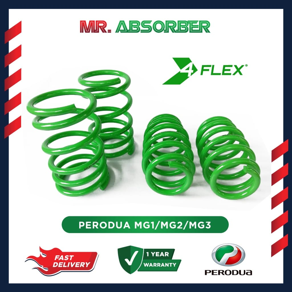 PERODUA MYVI 1ST 2ND 3RD GEN 4FLEX SPORT SPRING | Shopee Malaysia