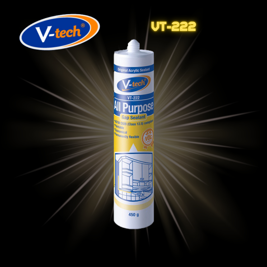 VTech VT-222 All Purpose GP Gap Sealant White 450GM | Shopee Malaysia
