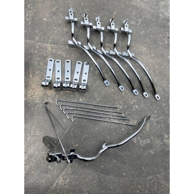 BATTERY HOLDER BRACKET VIVA AVY ELITE CHROME | Shopee Malaysia