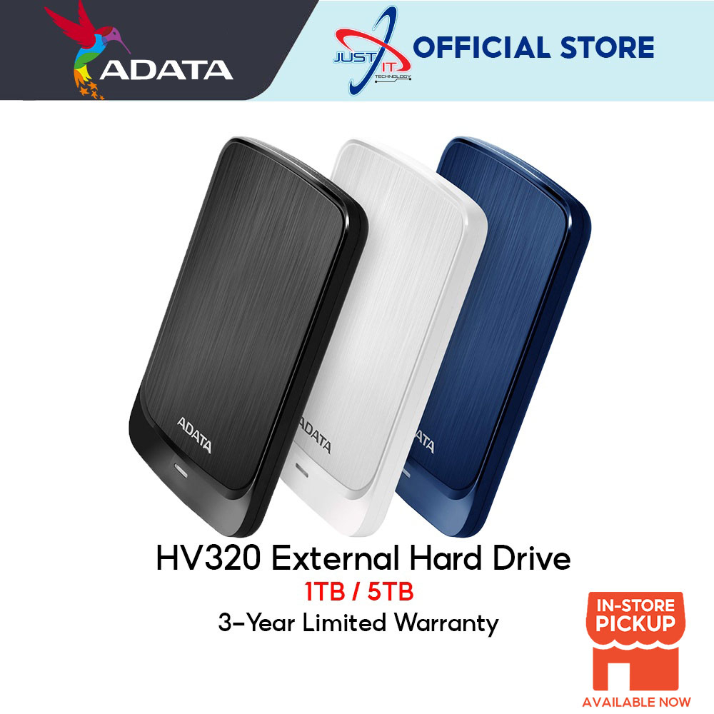 Adata HV320 (1TB / 5TB) 2.5" External HDD | Shopee Malaysia