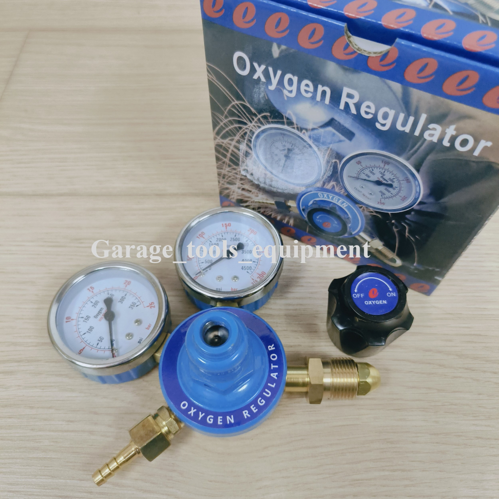 Eweld Heavy-Duty Acetylene Regulator | Oxygen Regulator | Meter ...