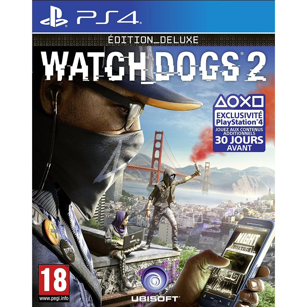 PS4 WATCH DOGS 2 DELUXE EDITION - USED | Shopee Malaysia