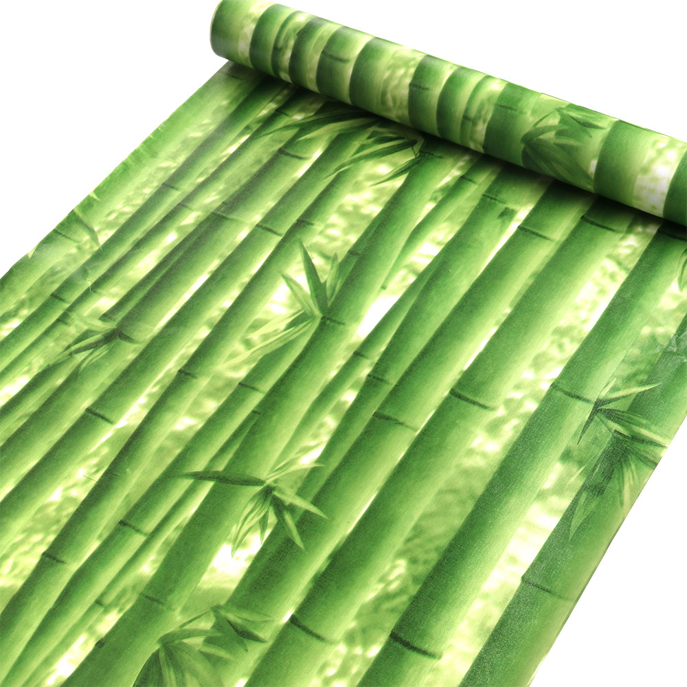 Wallpaper Sticker Bamboo 45cm x 10meter Kertas Dinding Buluh Wall ...