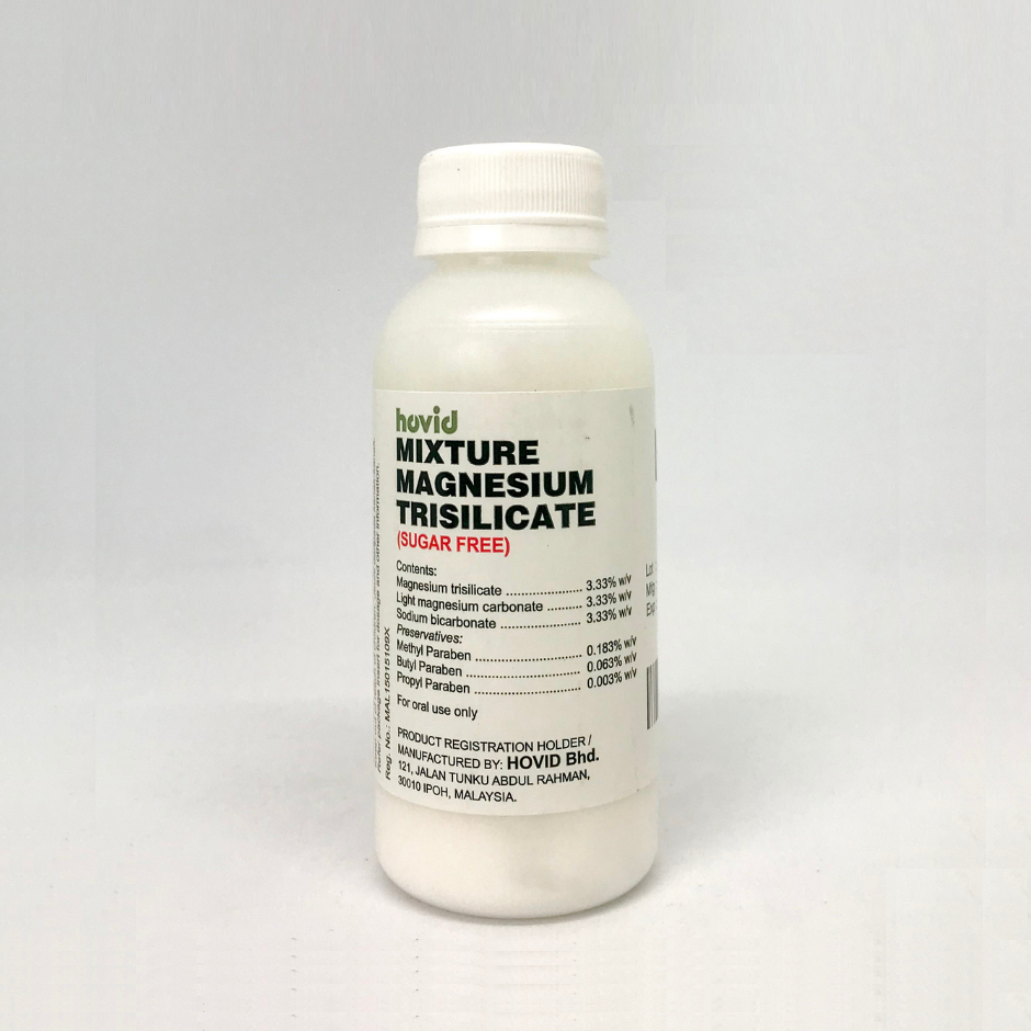 Hovid Mixture Magnesium Trisilicate (120ml) Ubat Sirap MMT / Buang ...