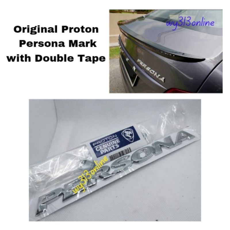 Original Proton Persona VVT 2016 2019 Rear Bonnet Mark Logo Emblem # ...
