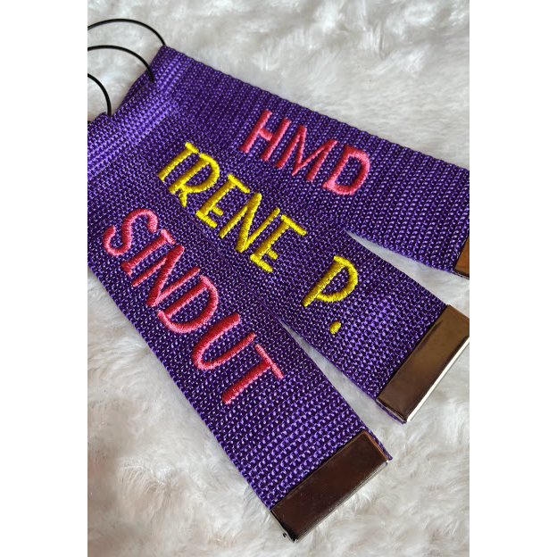 LUGGAGE TAG/BAG TAG - PERSONALISED & DURABLE SCHOOL BAG TAG HAJI UMRAH ...