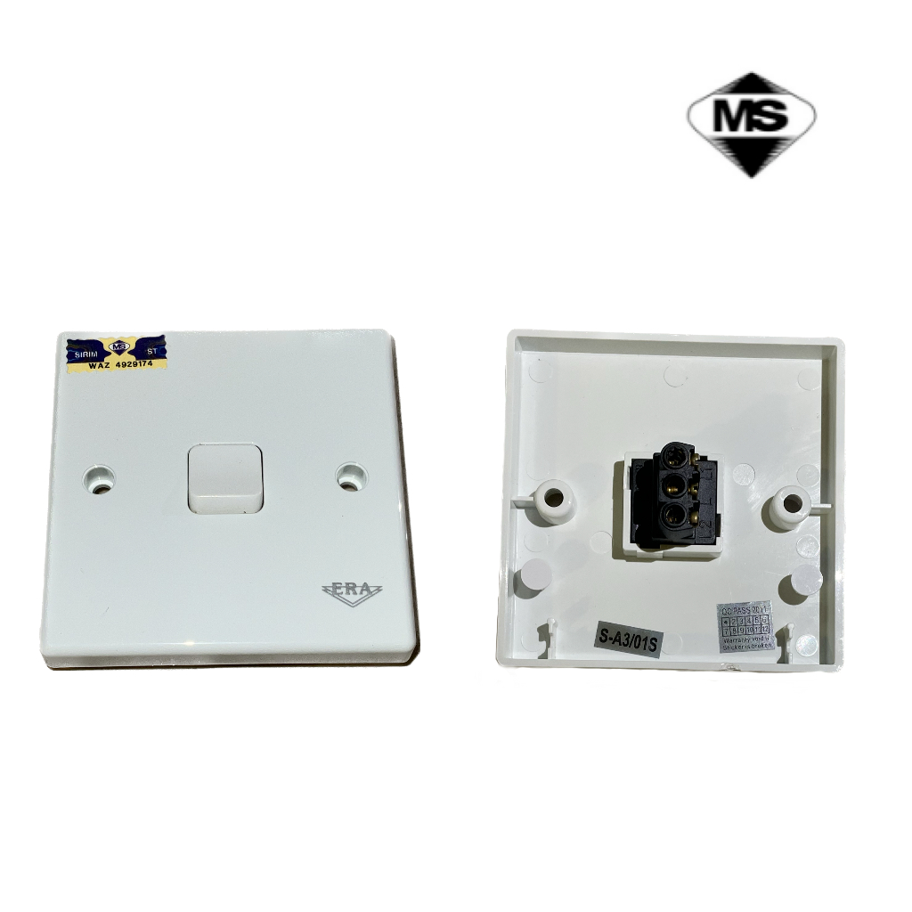 Era Sa3 1 Gang 1 Way Switch Switches 2 Gang 1 Way 4 Gang 1 Way Switch