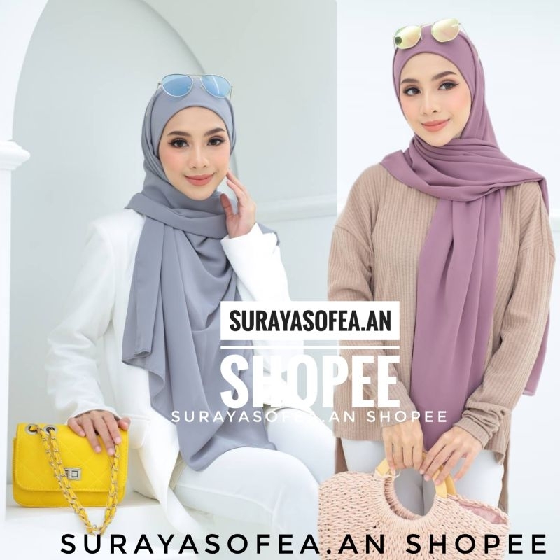 Shawl Chiffon Inner Tie Back / Instant Shawl Chiffon With Inner Tie ...