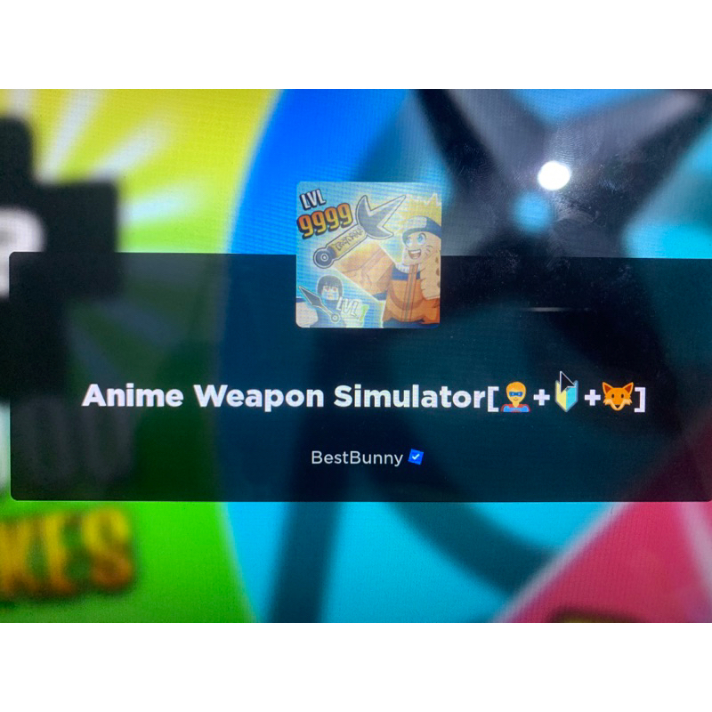 ROBLOX ANIME WEAPON SIMULATOR! | Shopee Malaysia