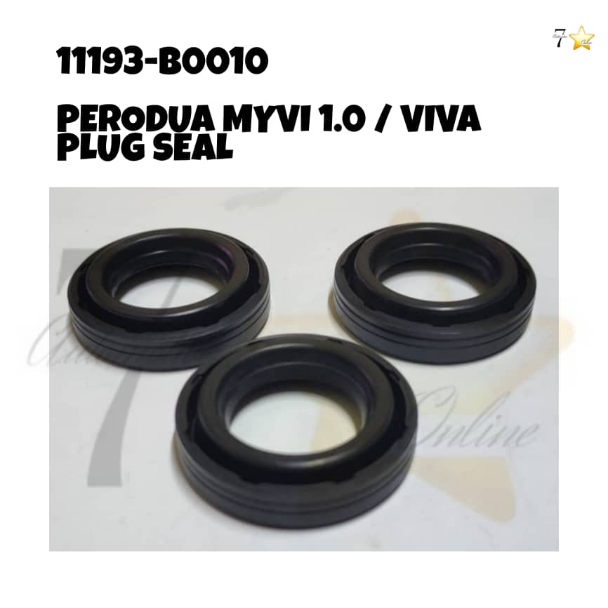 PERODUA MYVI 1.0 / VIVA 660 / 850 / 1.0 PLUG SEAL 11193-B0010 | Shopee ...