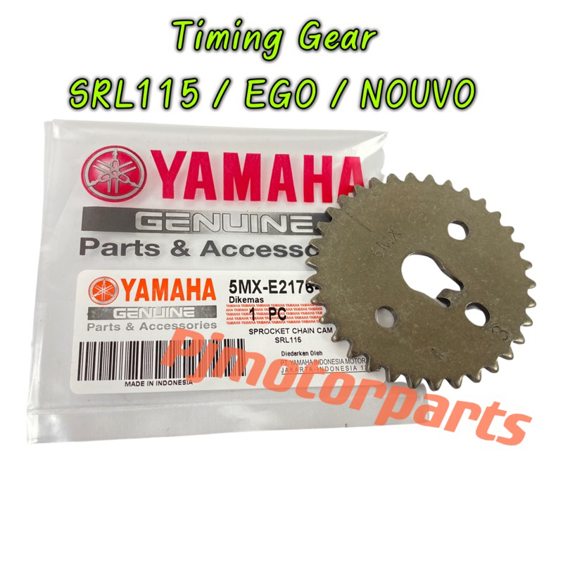 YAMAHA SRL115 EGO S EGO-S NOUVO-S EGO NOUVO S - Timing Cam Gear ...