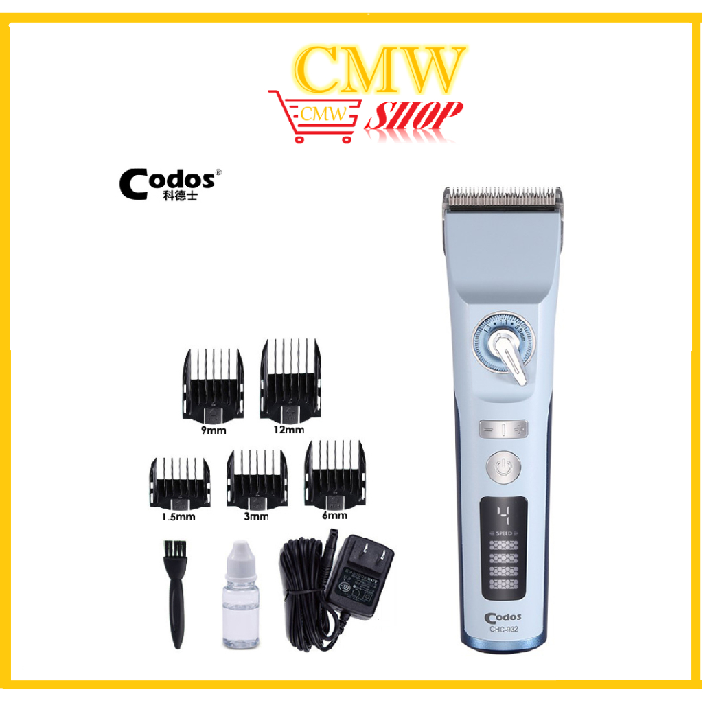Codos Professional Cordless Hair Clipper CHC-932 | Shopee Malaysia