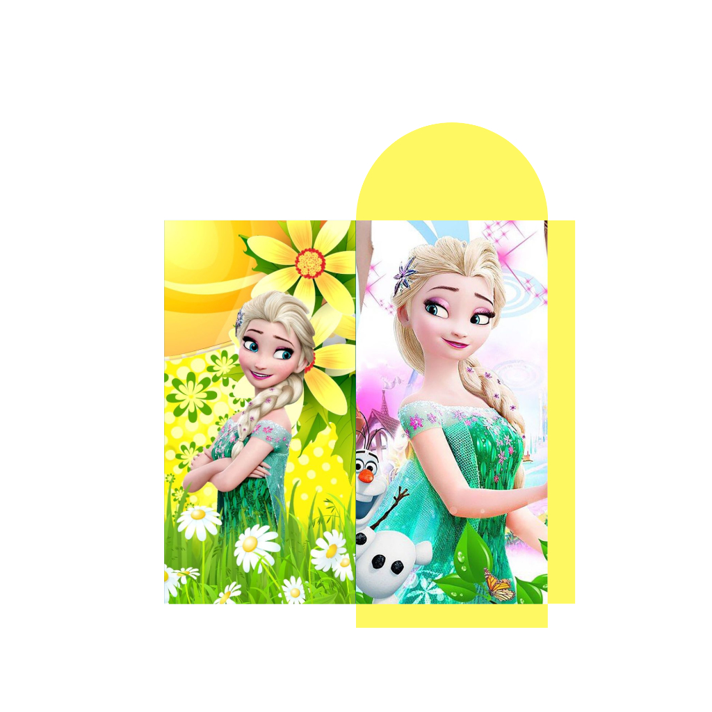 Sampul Raya / Angpao Princess Elsa Frozen | Shopee Malaysia
