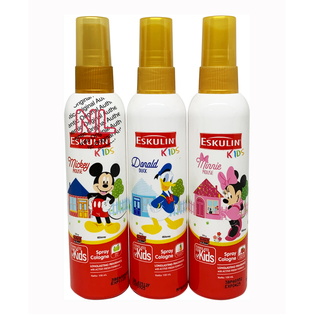 Eskulin Kids Spray Cologne for Long Lasting Fragrance (100ml) | Shopee ...