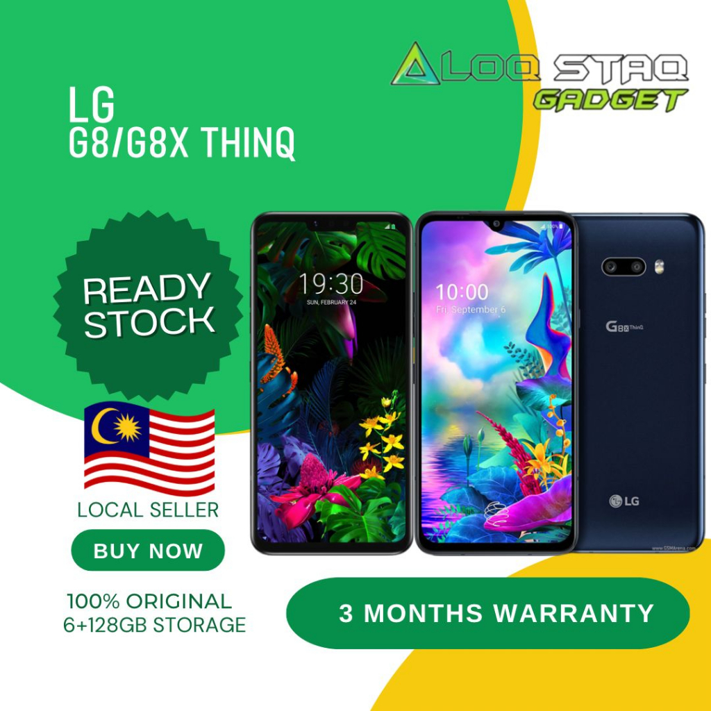 LG G8, G8X ThinQ 6.1Inch&6.4Inch P-OLED HDR10 Android 10 Dual Camera ...