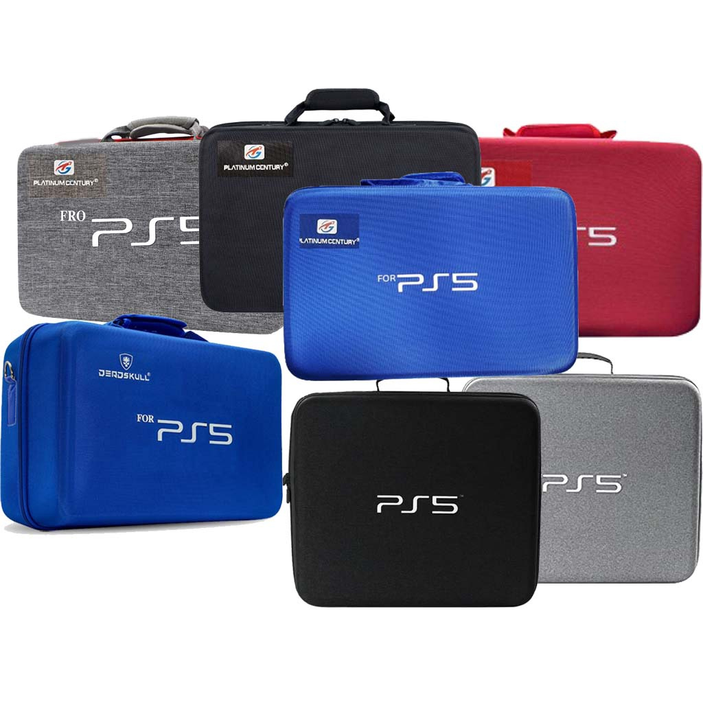 PS5 Pro / Phat Fat / Slim Storage Eva Hard Travel Bag - Grey / Black ...