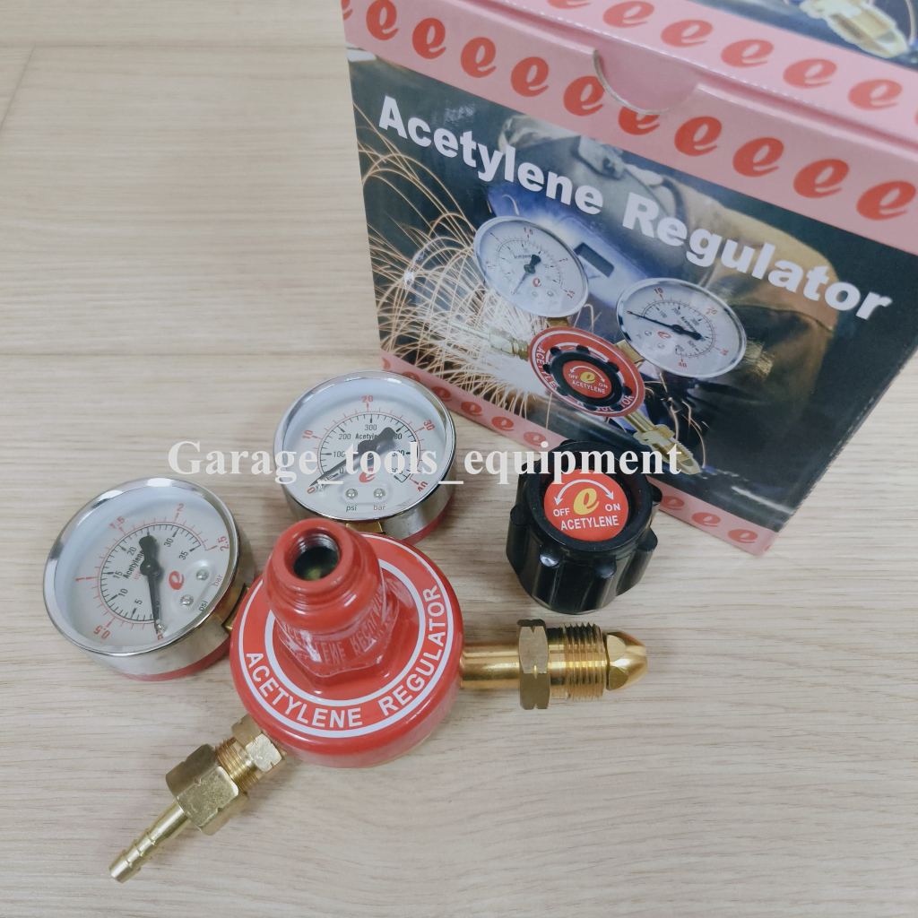 Eweld Heavy-Duty Acetylene Regulator | Oxygen Regulator | Meter ...