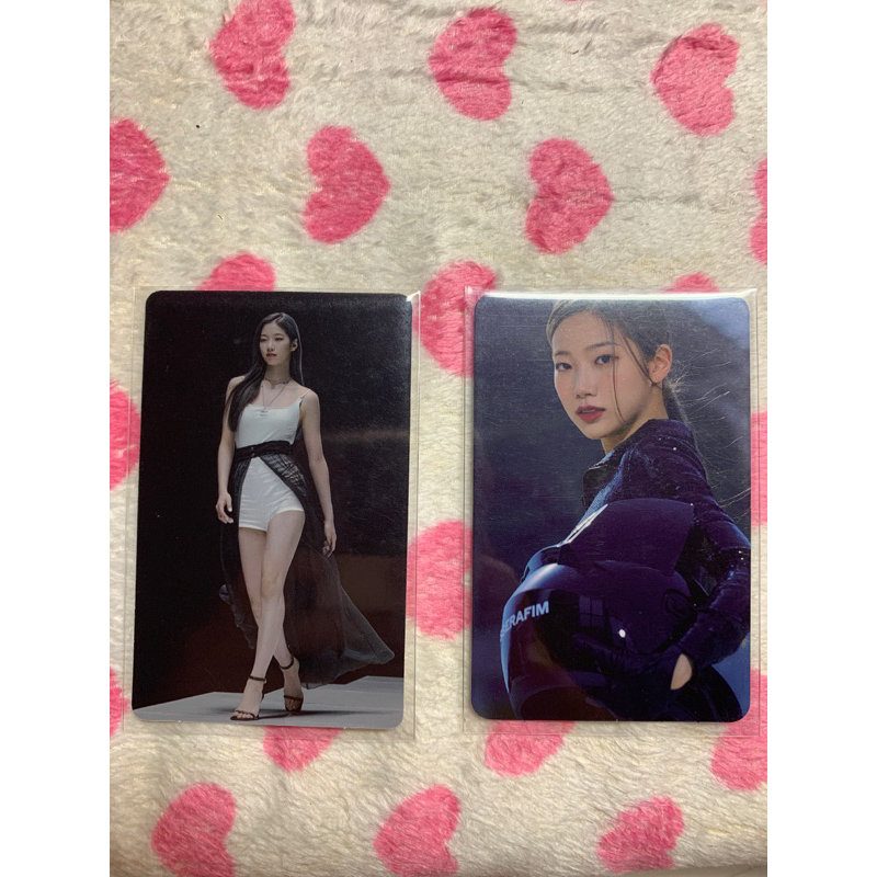 LE SSERAFIM PHOTOCARD (CHAEWON, YUNJIN, SAKURA, KAZUHA, EUNCHAE, GARAM ...