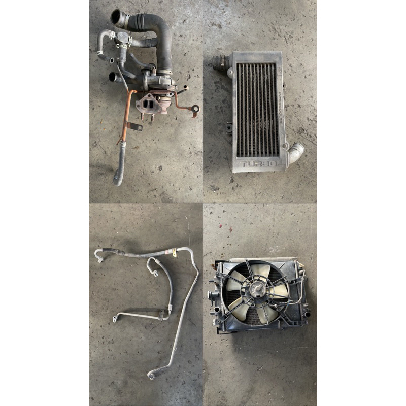 ORIGINAL IMPORT DAIHATSU MOVE L9 RS TURBO KIT ( IHI RHF3 TURBO ) TURBO ...