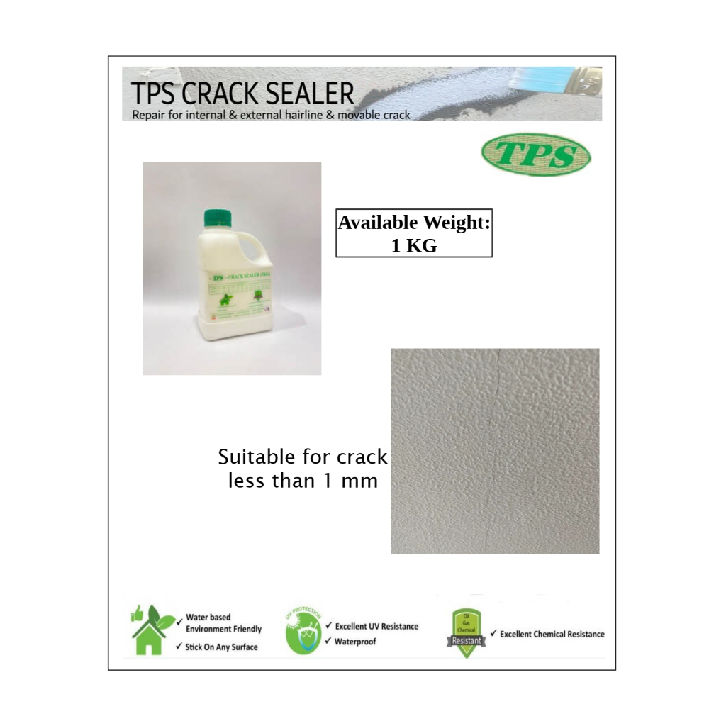 TPS Wall & Ceiling Crack Sealer - 1KG | Shopee Malaysia