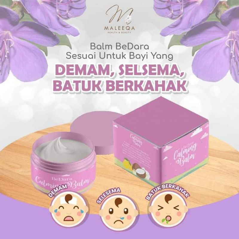 MALEEQA CALMING BALM Minyak Angin/ Melegakan batuk/kahak Baby kanak2 ...