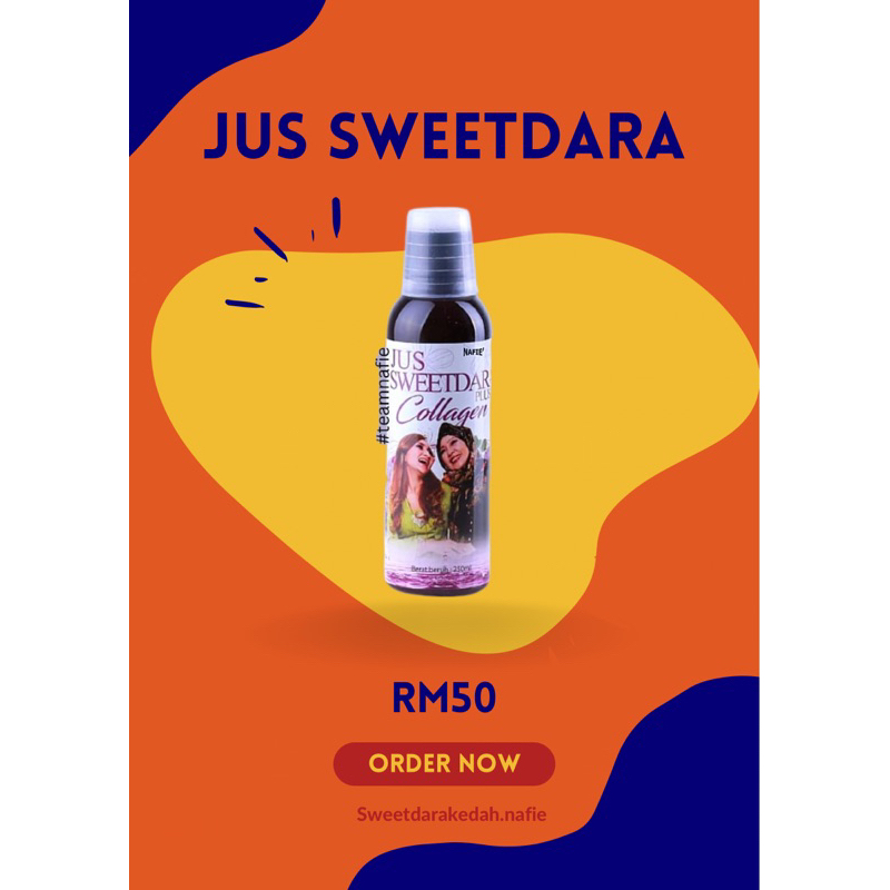 Jus sweetdara collagen team nafie original hq | Shopee Malaysia