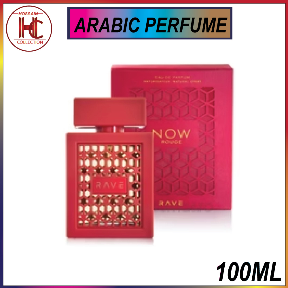 RAVE NOW ROUGE PERFUME FOR WOMEN 100 ML EDP BY LATTAFA PERFUMES ...