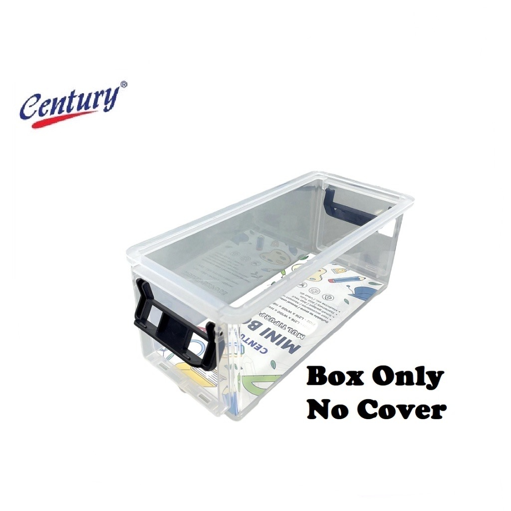 Century Mini Storage Box With Handle 0.5L 1L Stackable Multipurpose ...