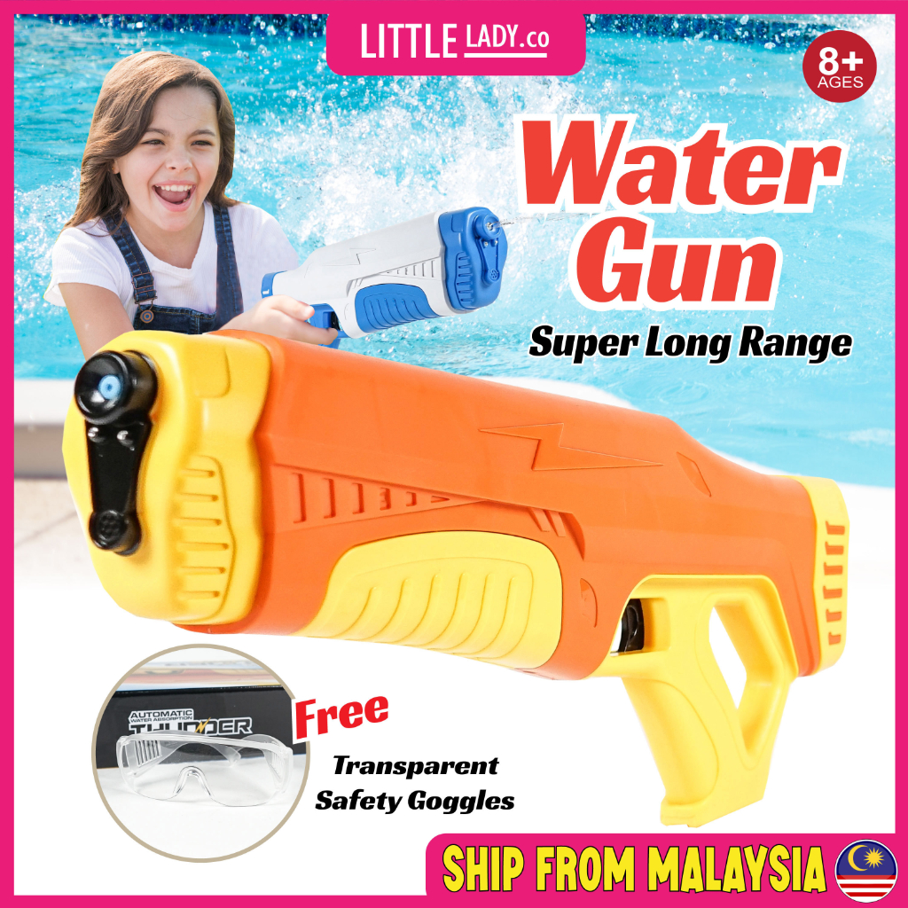 Automatic Water-absorbing Electric Water Gun High-pressure Powerfull ...