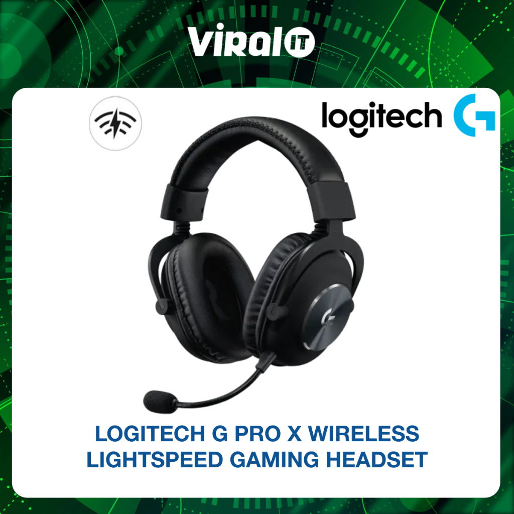 LOGITECH G PRO X WIRELESS LIGHTSPEED GAMING HEADSET | Shopee Malaysia
