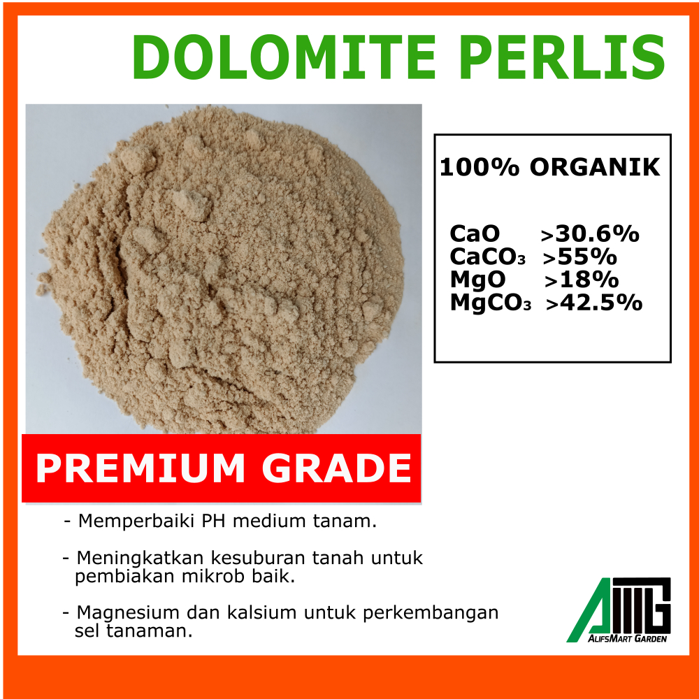 DOLOMITE Perlis Baja Kapur Pertanian Premium Perlis GML Nematod Kulat ...
