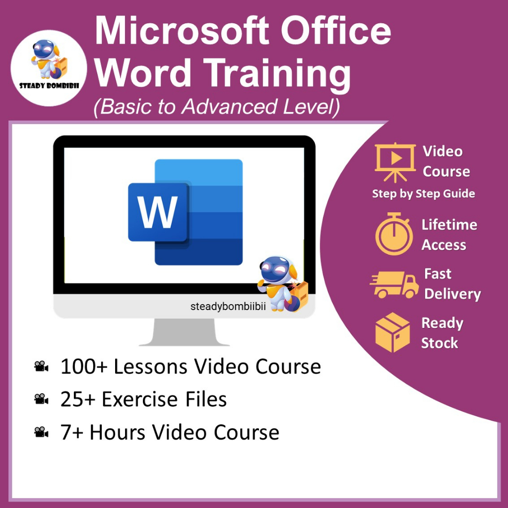 [Video Course] Microsoft Word Course - Basic To Advanced Training Class ...
