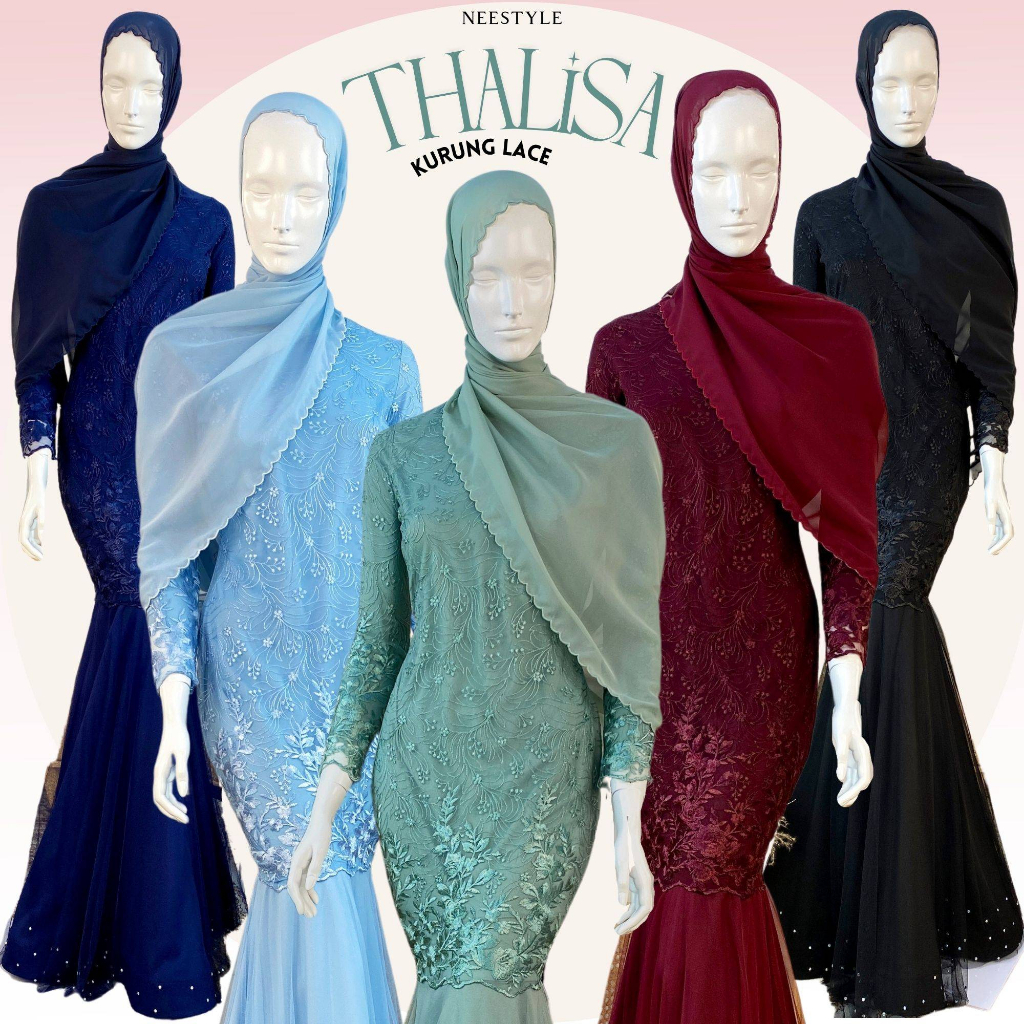 [READY STOCK] BAJU RAYA 2023 Thalisa | Baju Kurung Moden Nikah | Shopee ...
