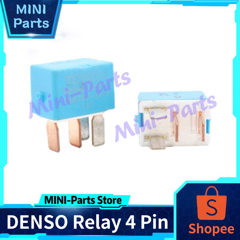 ORIGINAL DENSO 4PIN LAMP RELAY , POWER RELAY 12V (MADE IN JAPAN 🇯🇵 ...