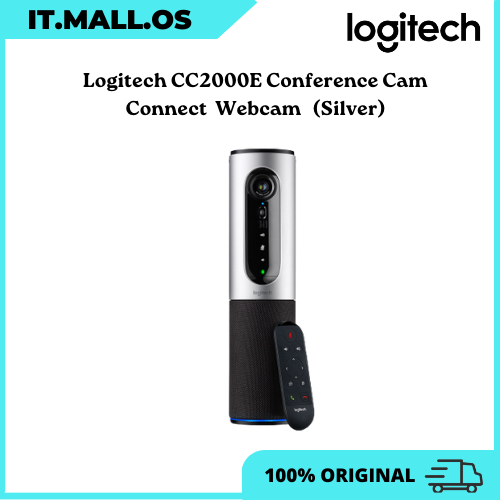 Logitech CC2000E Conference Cam Connect Webcam (Silver) | Shopee Malaysia