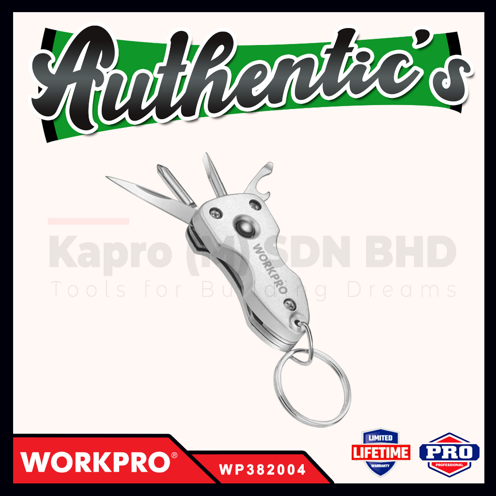 WORKPRO WP382004 7-IN-1 Multi-Purpose Key Chain | Shopee Malaysia