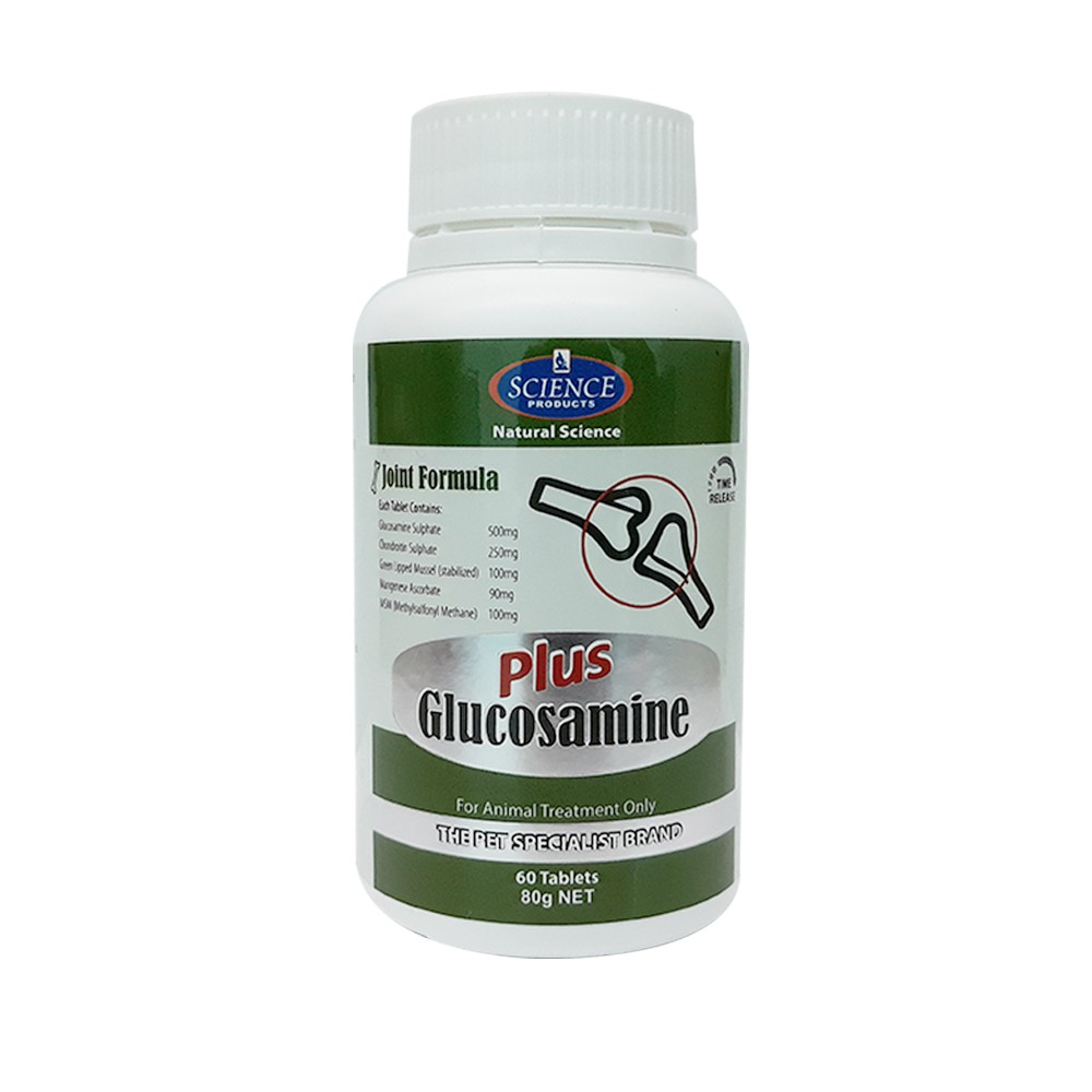 ANIMAL SCIENCE PRODUCTS GLUCOSAMINE PLUS 60 TABS (FOR ANIMAL USAGE) | Shopee Malaysia