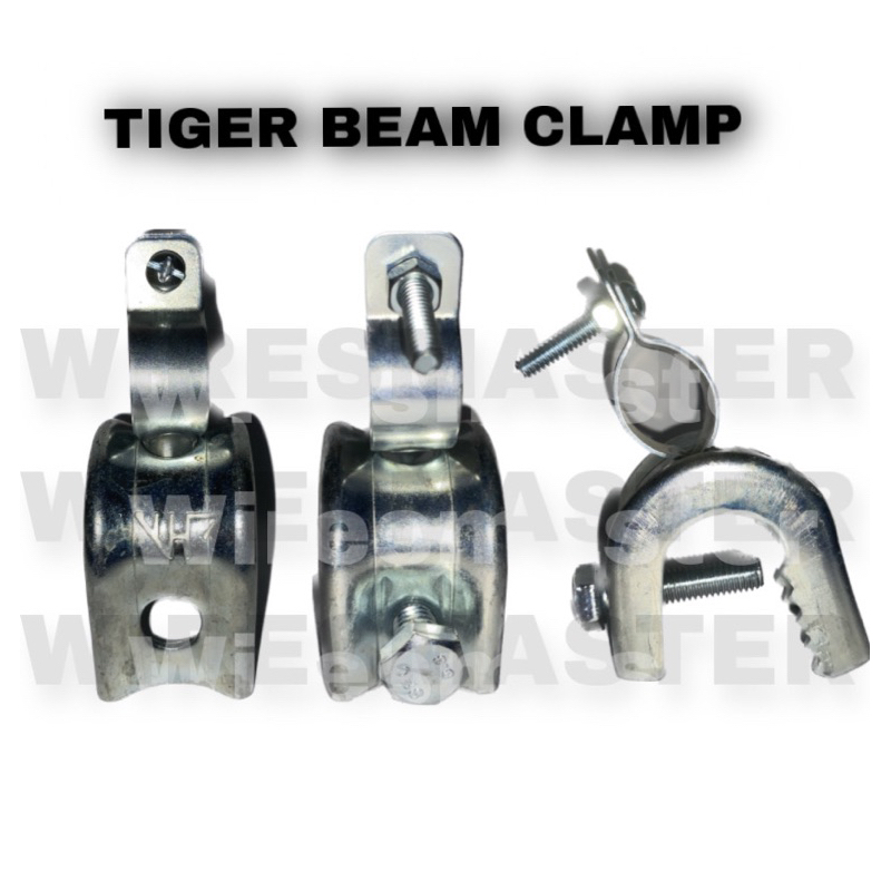 A-MAX Tiger Beam Clamp 19-24MM and Conduit Clamp 1" (SET)AND (TIGER ...